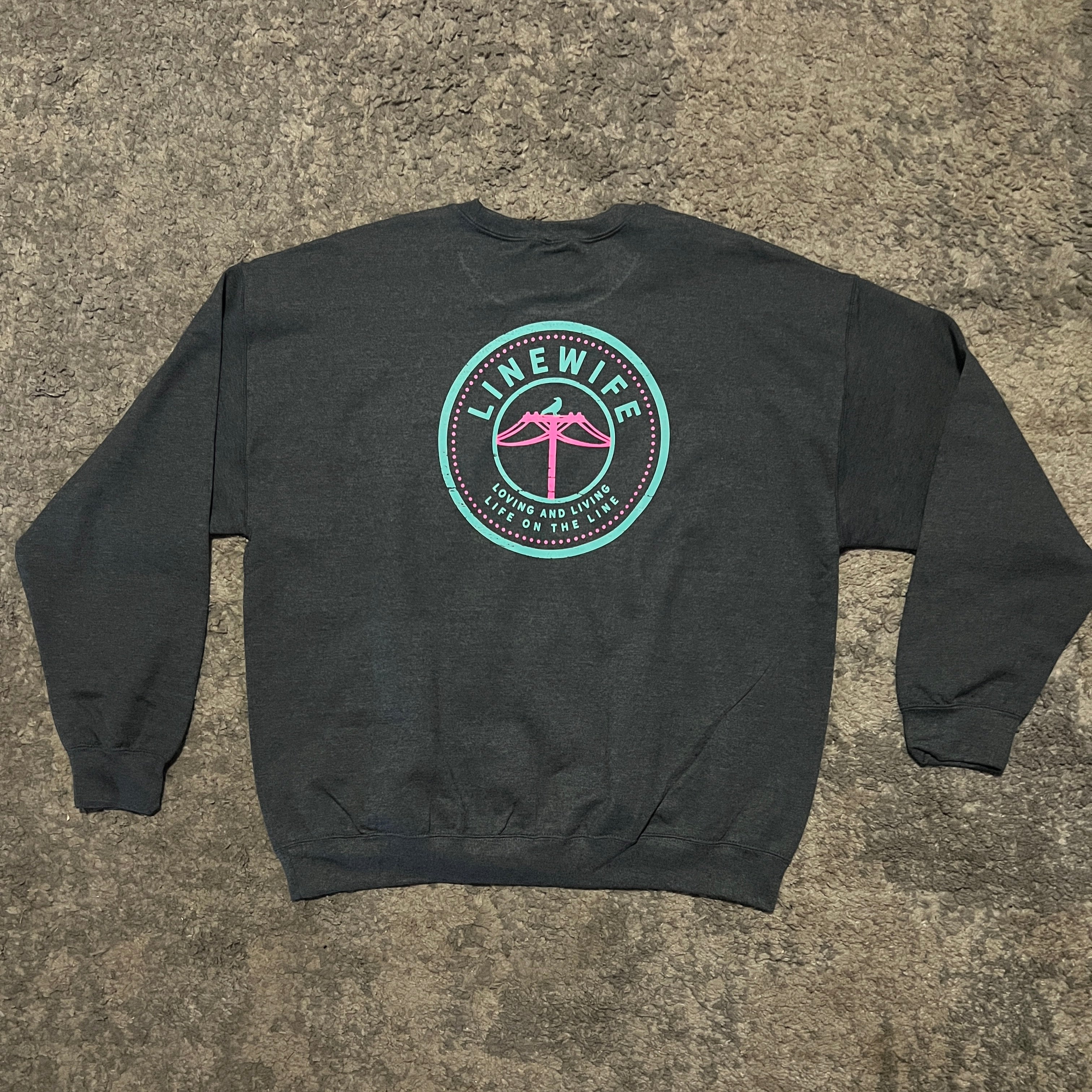 Dark Grey LineWife Sweatshirt – Linewife