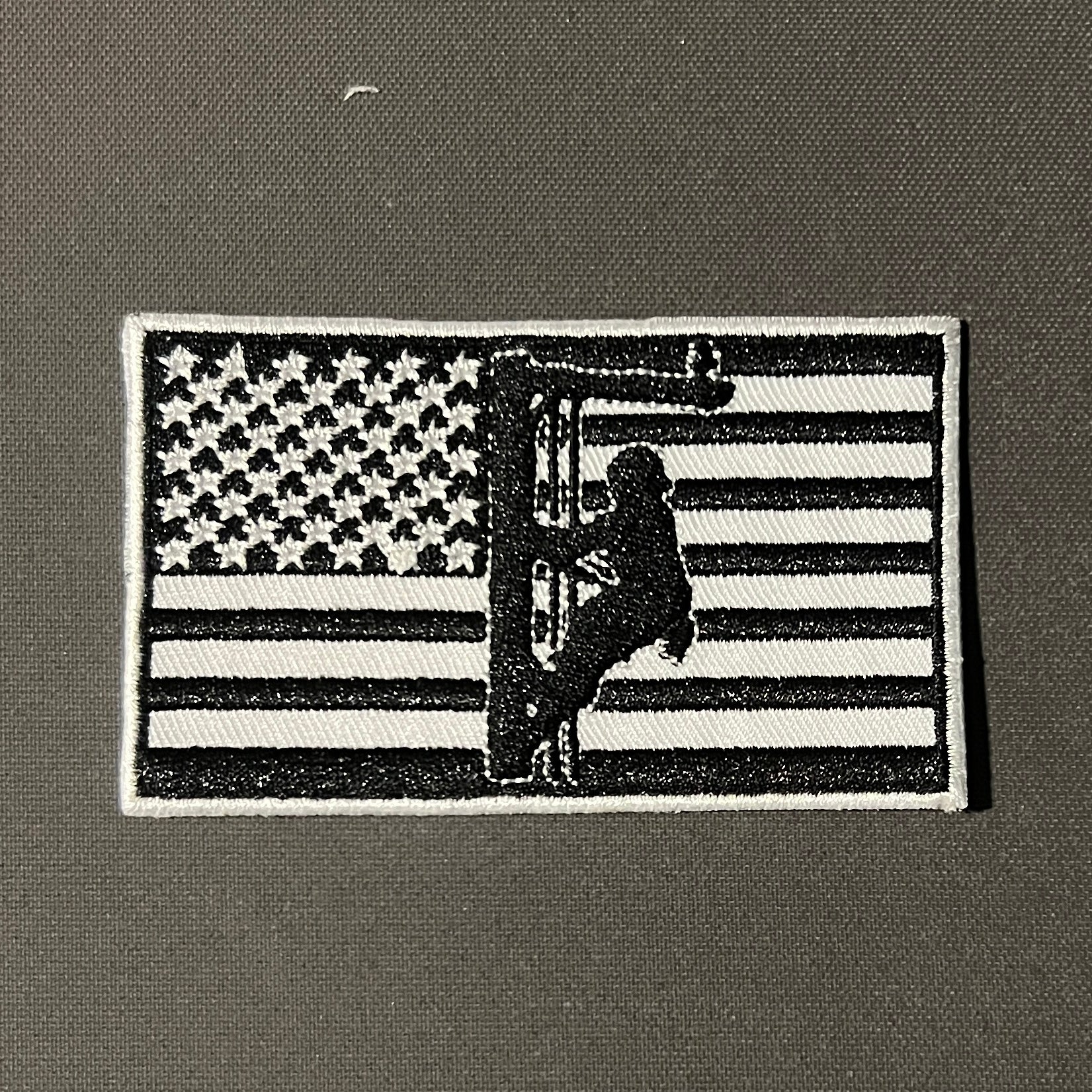 Lineman Patch - Black and White (Iron on) – Linewife